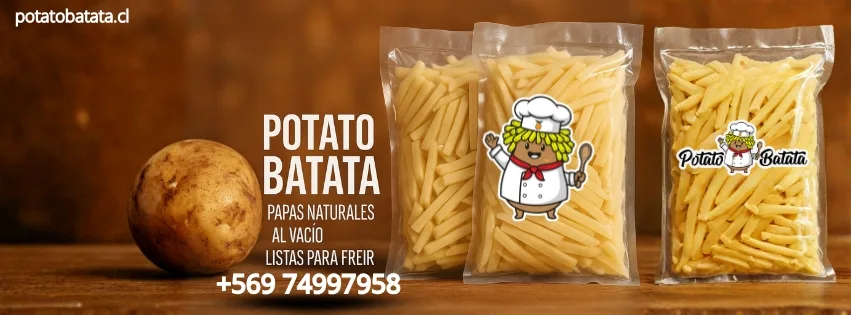 Papas fritas - Procesadora de Papas Naturales - Potato Batata